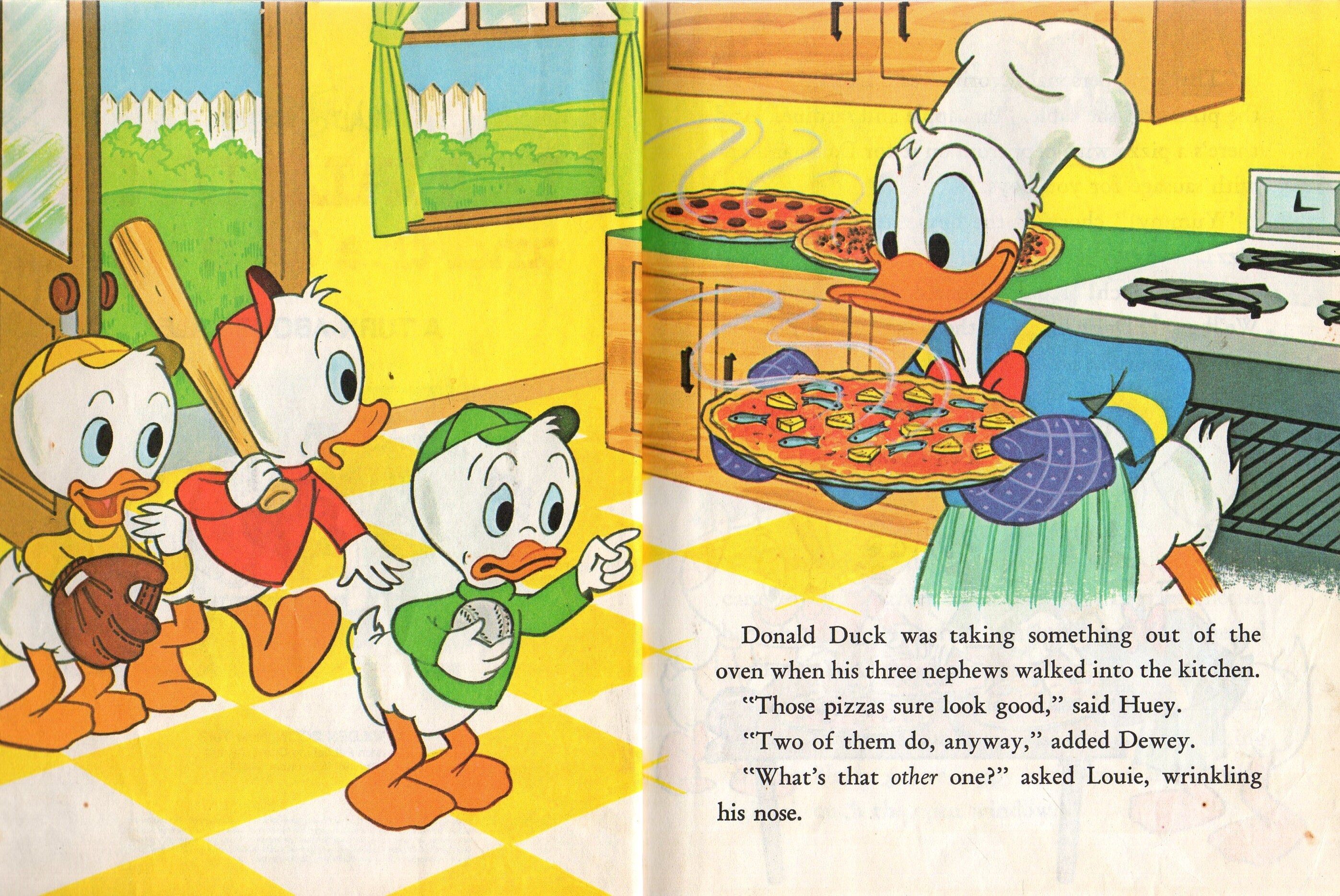 Walt Disney's Donald Duck and the One Bear Turn-about Tale Hardcover ...