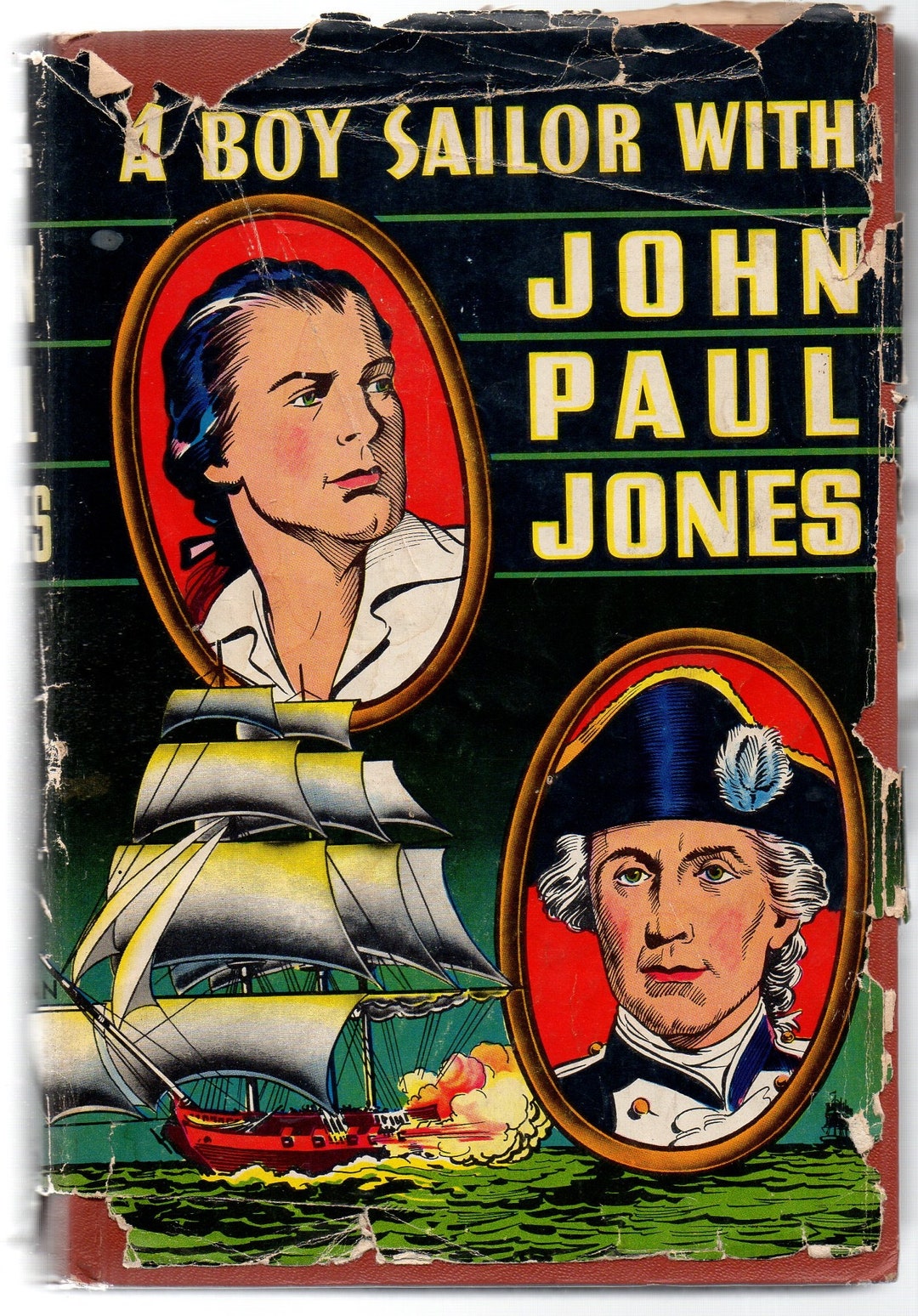 Boy Sailor With John Paul Jones Fictionalized Boys History Hardcover ...