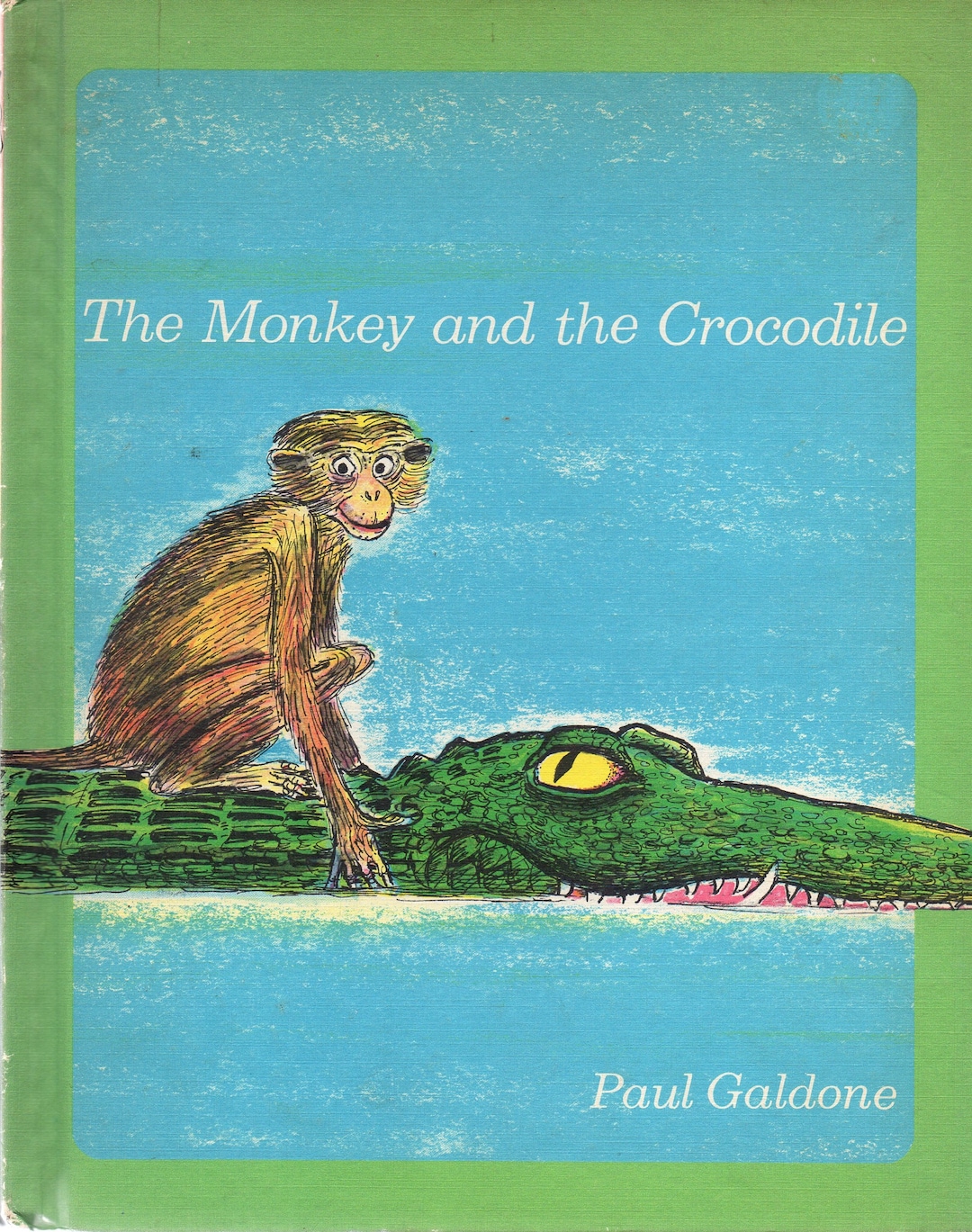 Monkey and the Crocodile A Jataka Tale From India Two Animals ...