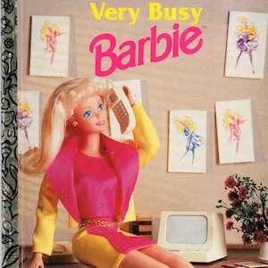 Very Busy Barbie (TM) Mrs. Appleberry Broken Wrist Hardcover Little ...