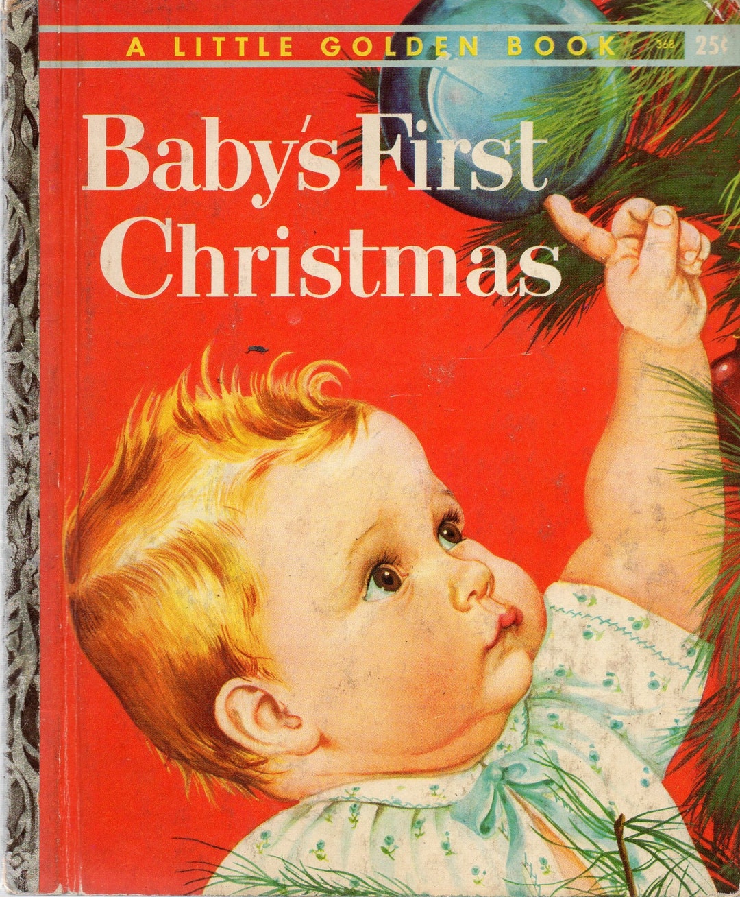 Baby's First Christmas Little Golden Book Hardcover - Etsy