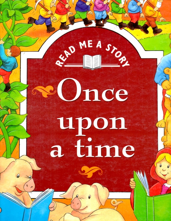 Once Upon a Time Read Me a Story Short Tales to Read at - Etsy