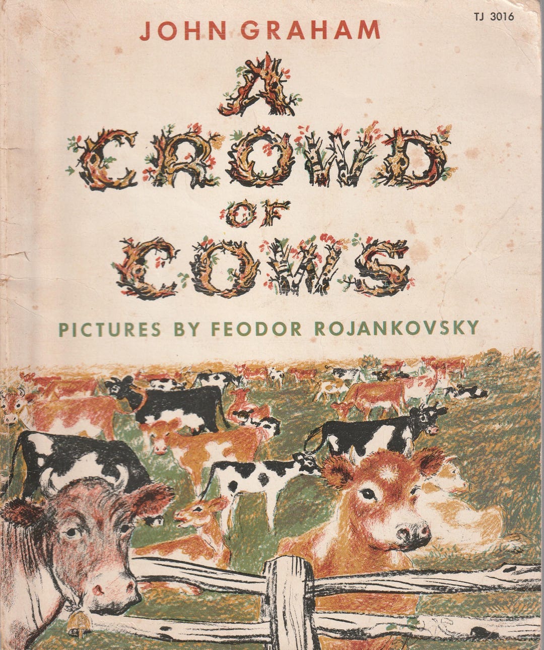 Crowd of Cows Sheep Bees Pigs Hen Doves Fish Lions Cats Softcover ...