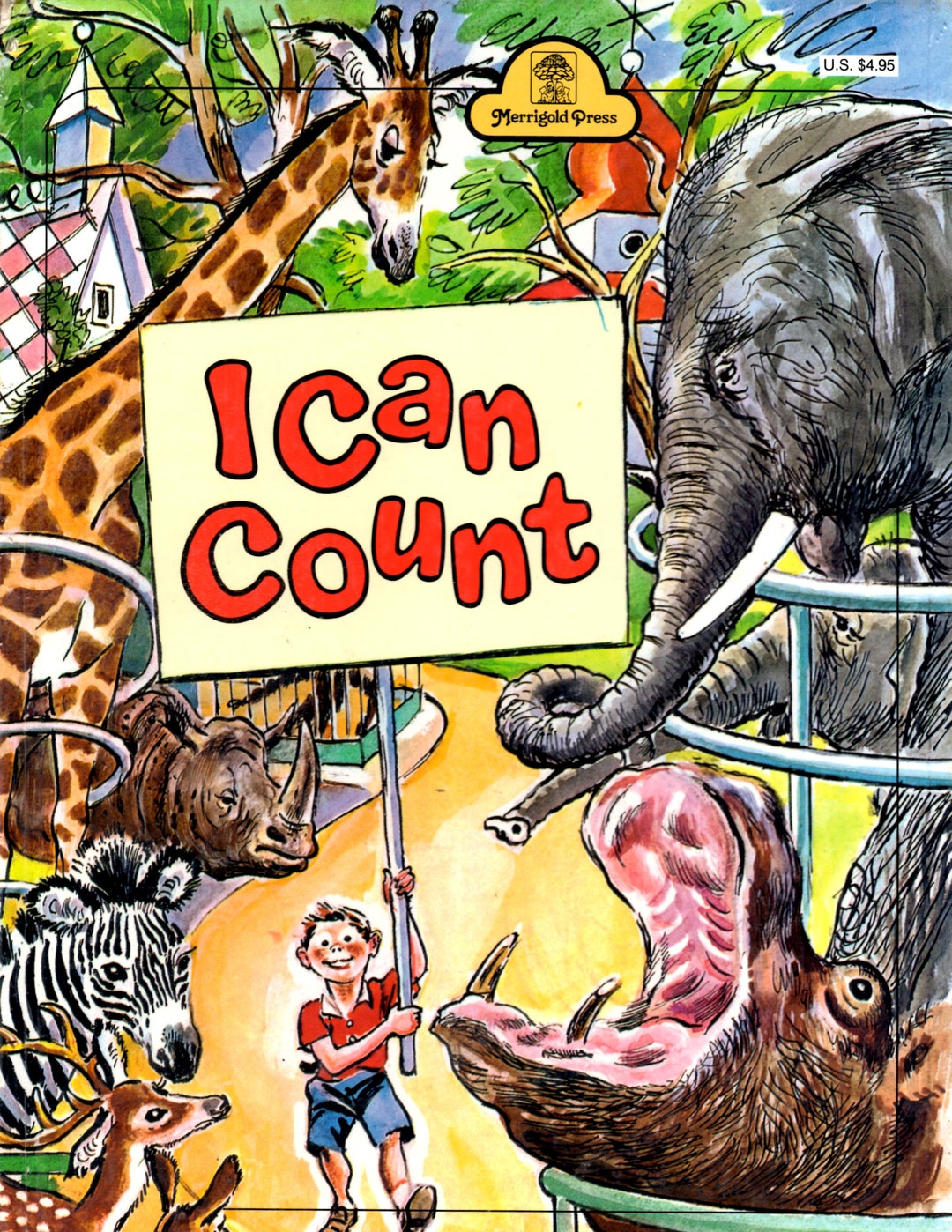 I Can Count Zoo Animals and a Field Trip to Name and Number Them ...