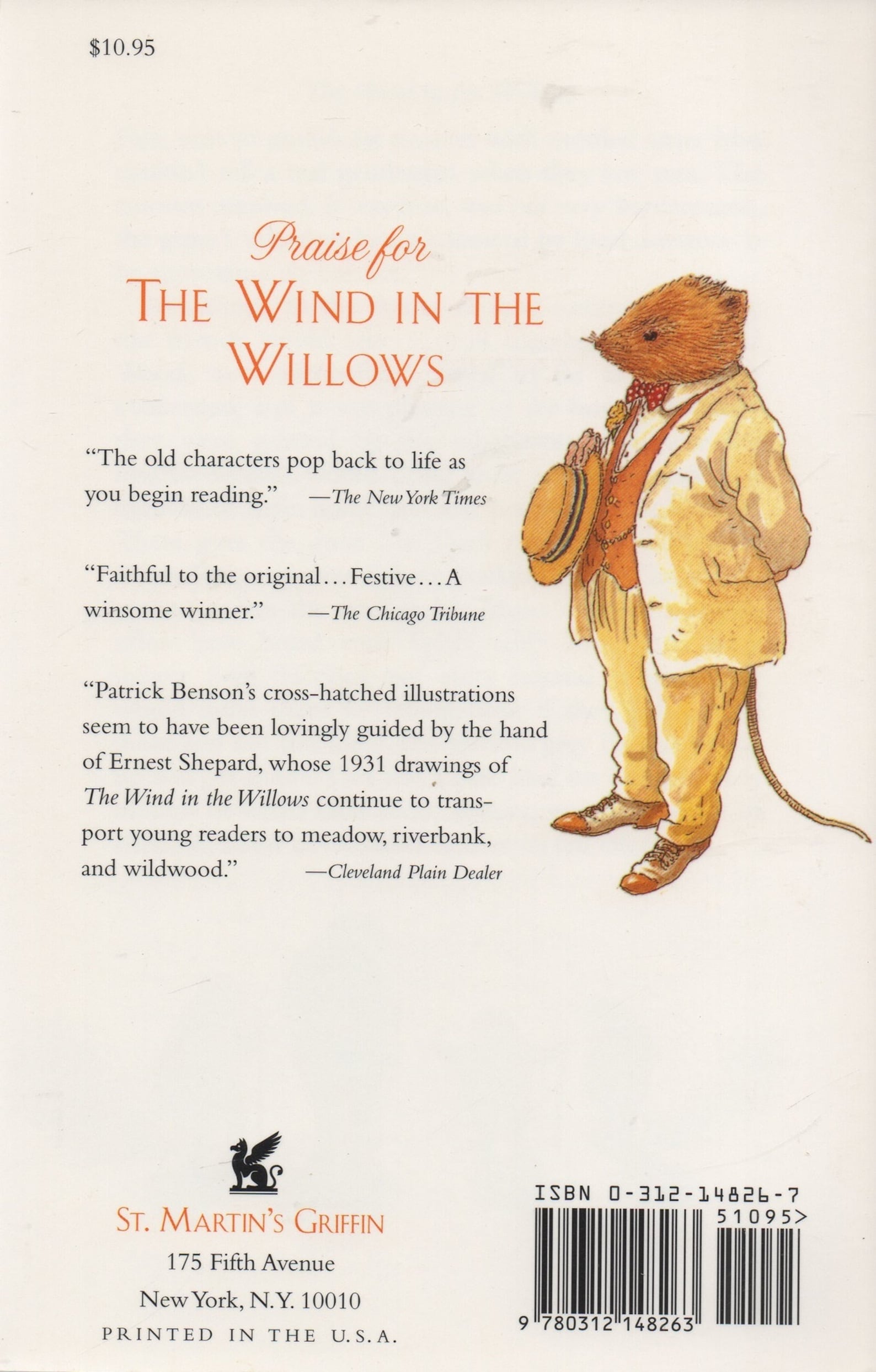 Wind in the Willows Adventures of Toad Mole Rat Badger Classic English ...