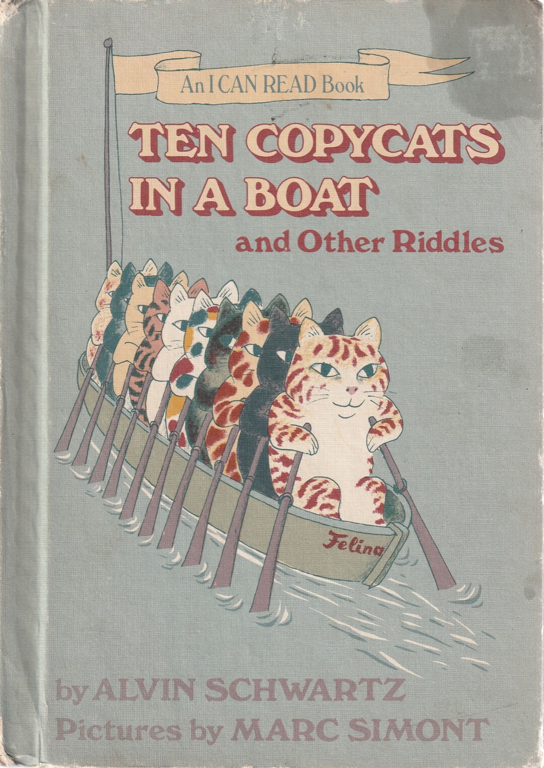 Ten Copycats in a Boat and Other Riddles Hardcover Children's Book - Etsy