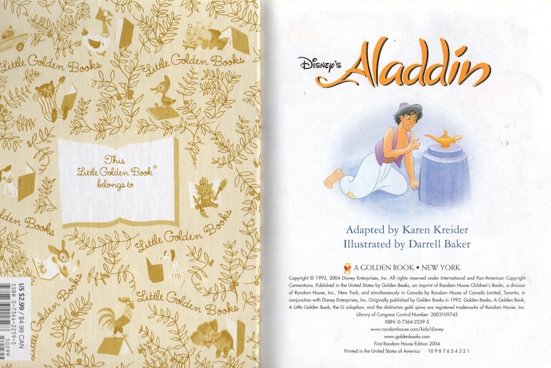 Disney's Aladdin Jafar Parrot Iago and Thief Gazeem Find Treasure in ...