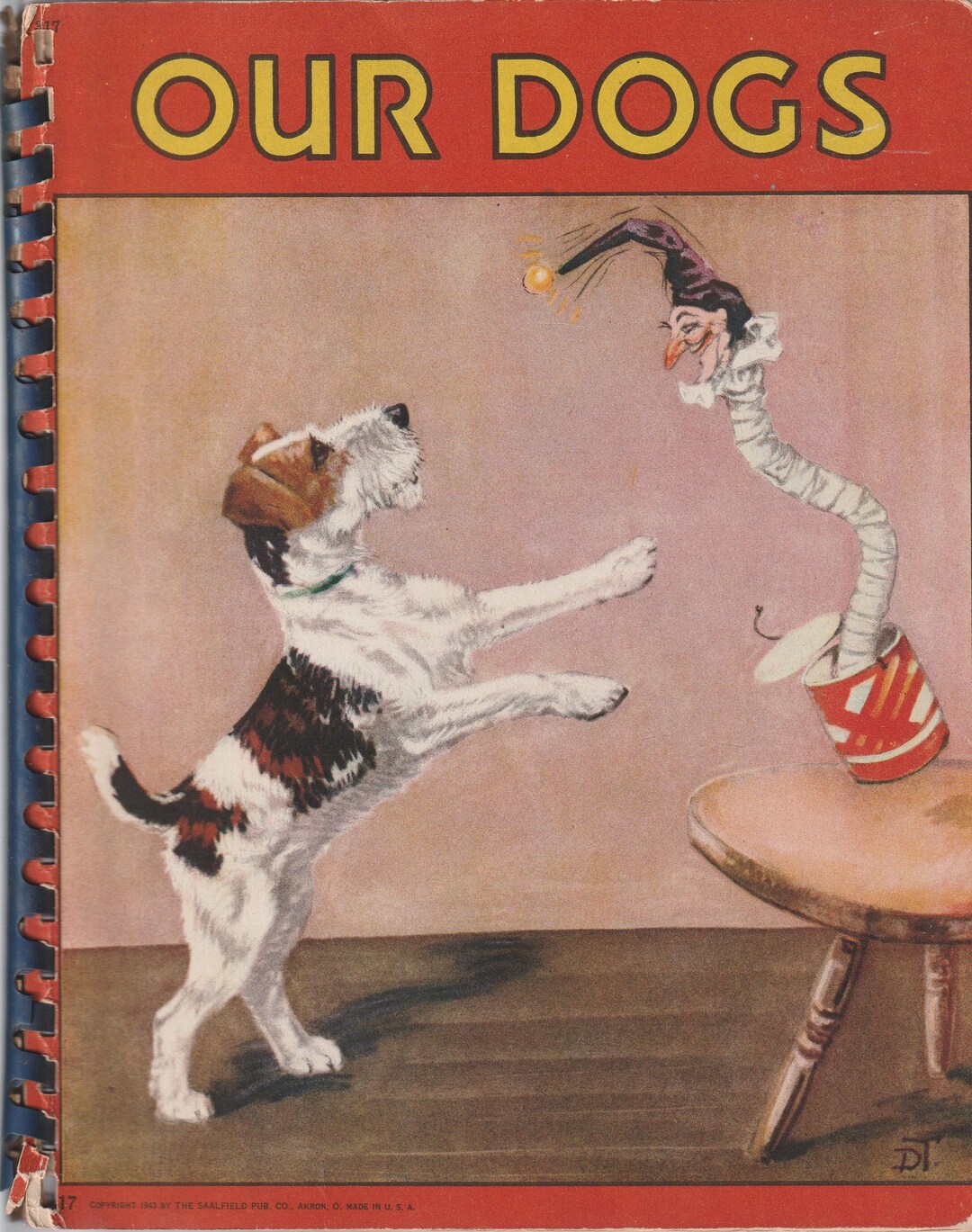 Our Dogs Forest Animals Farm Animals Kittens and Cats Vintage 1940s ...