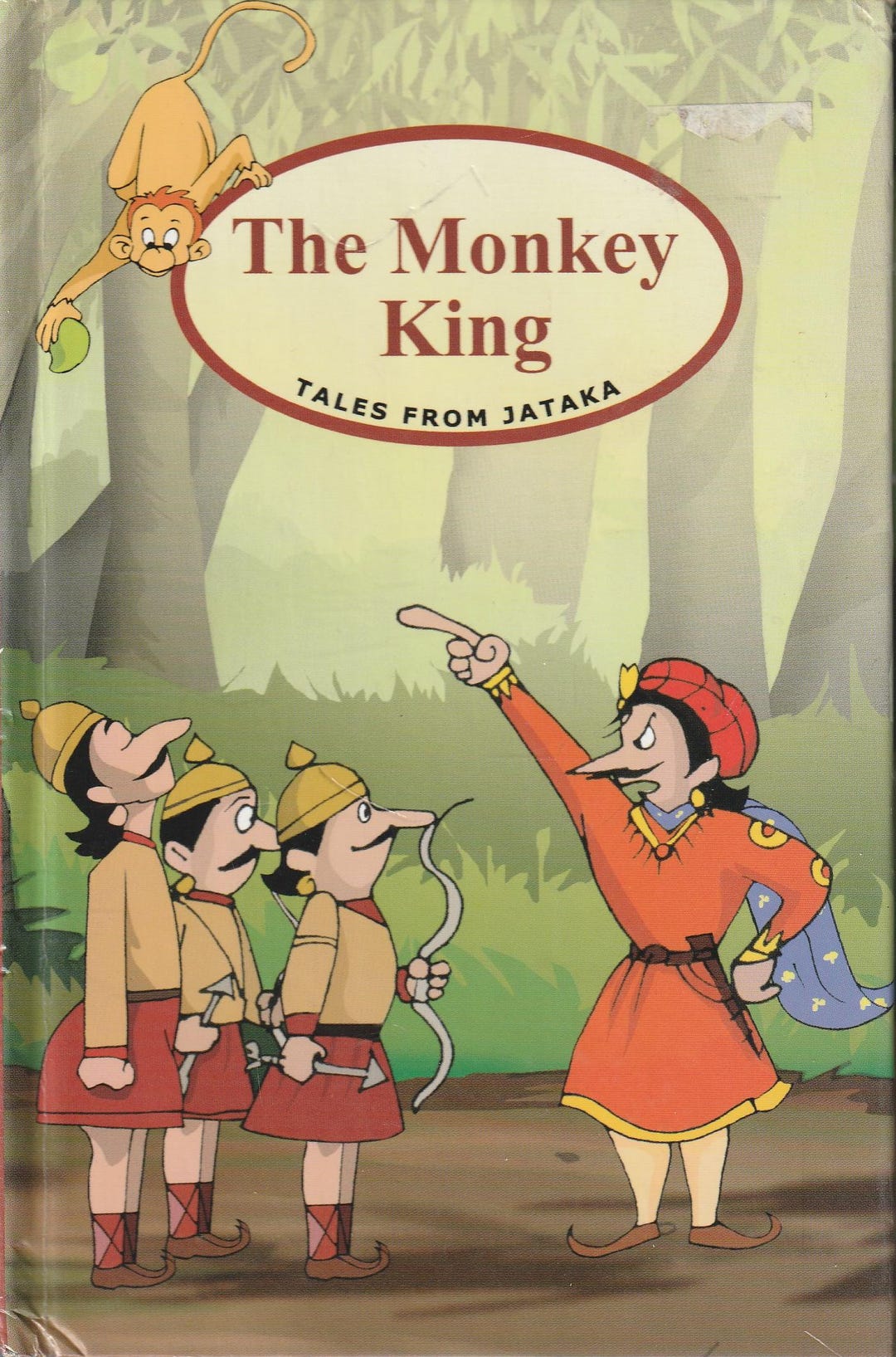 Monkey King Tales From Jataka Humans and Monkeys Fight Over a Mango ...