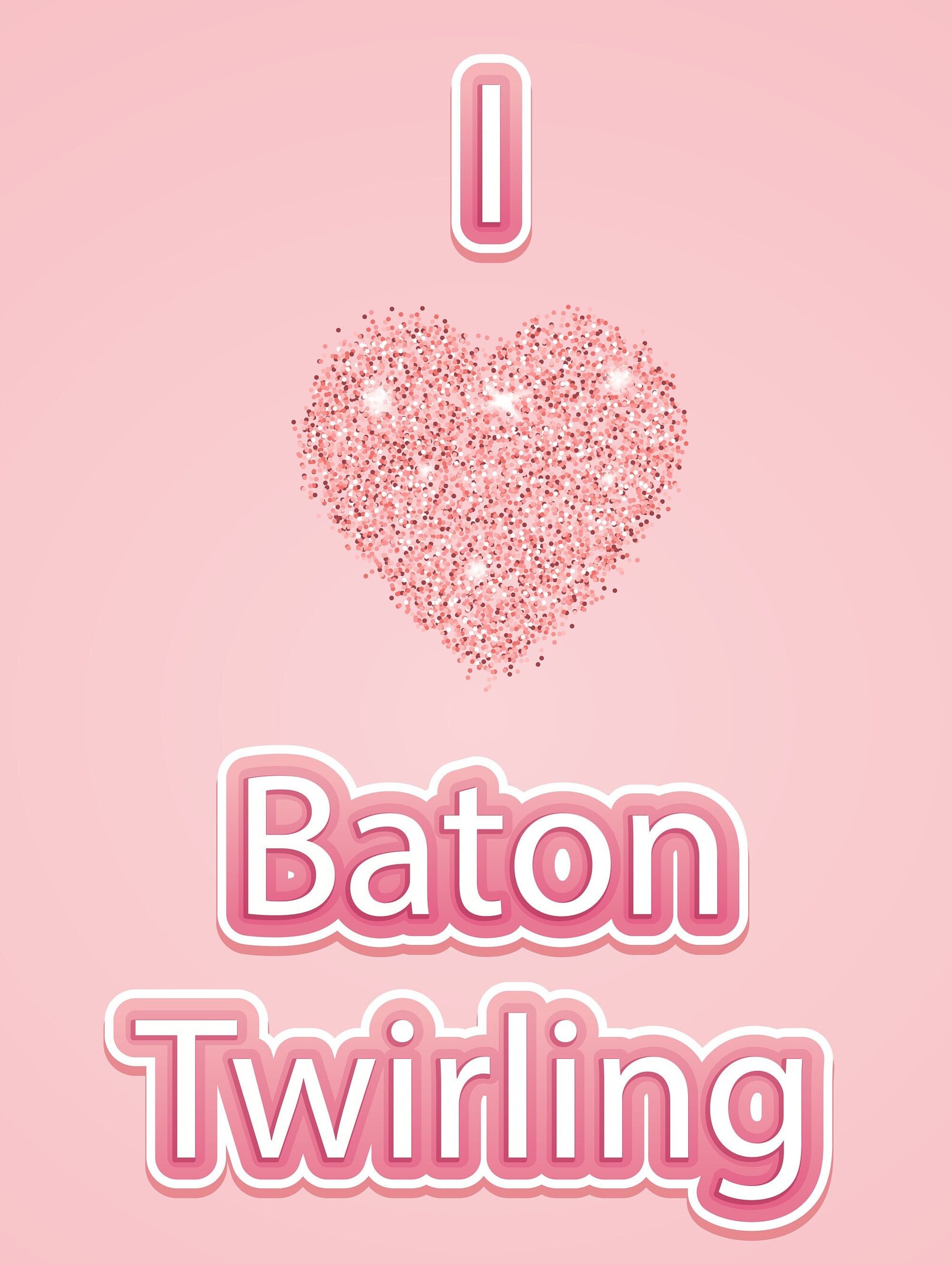 I Love Baton Twirling 30 Day Printable Practice Notebook - Etsy