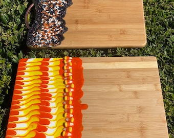 Resin Halloween Cutting Board - Etsy