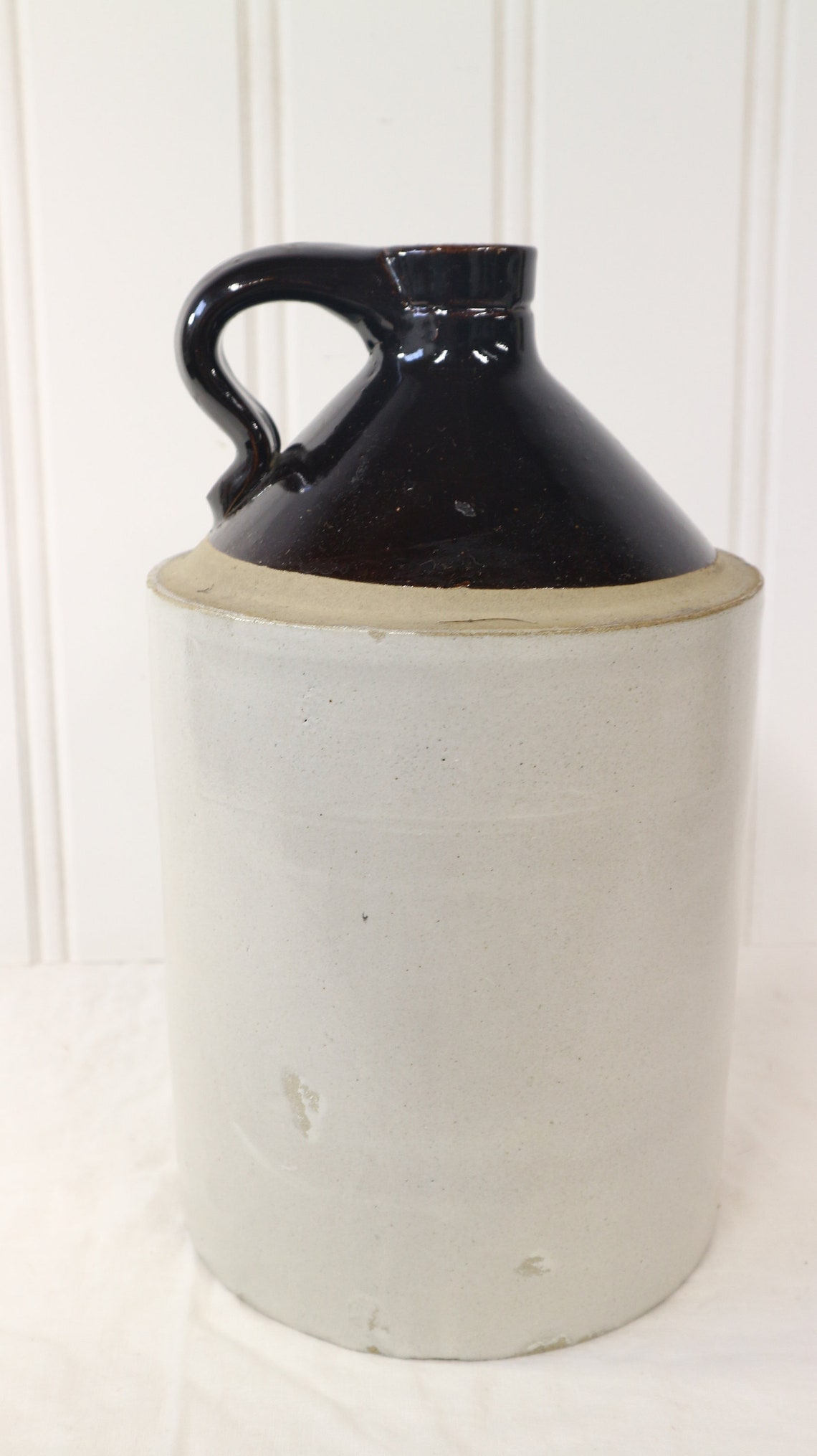 Vintage Stoneware Whisky Jar 1 Gallon - Etsy