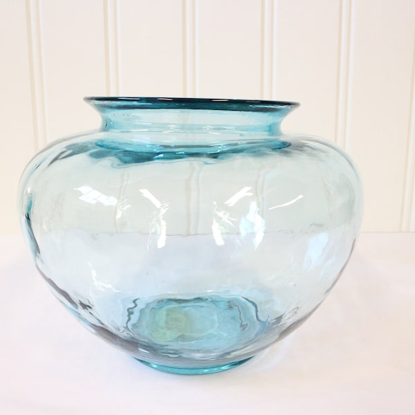 Aqua Vase - Etsy