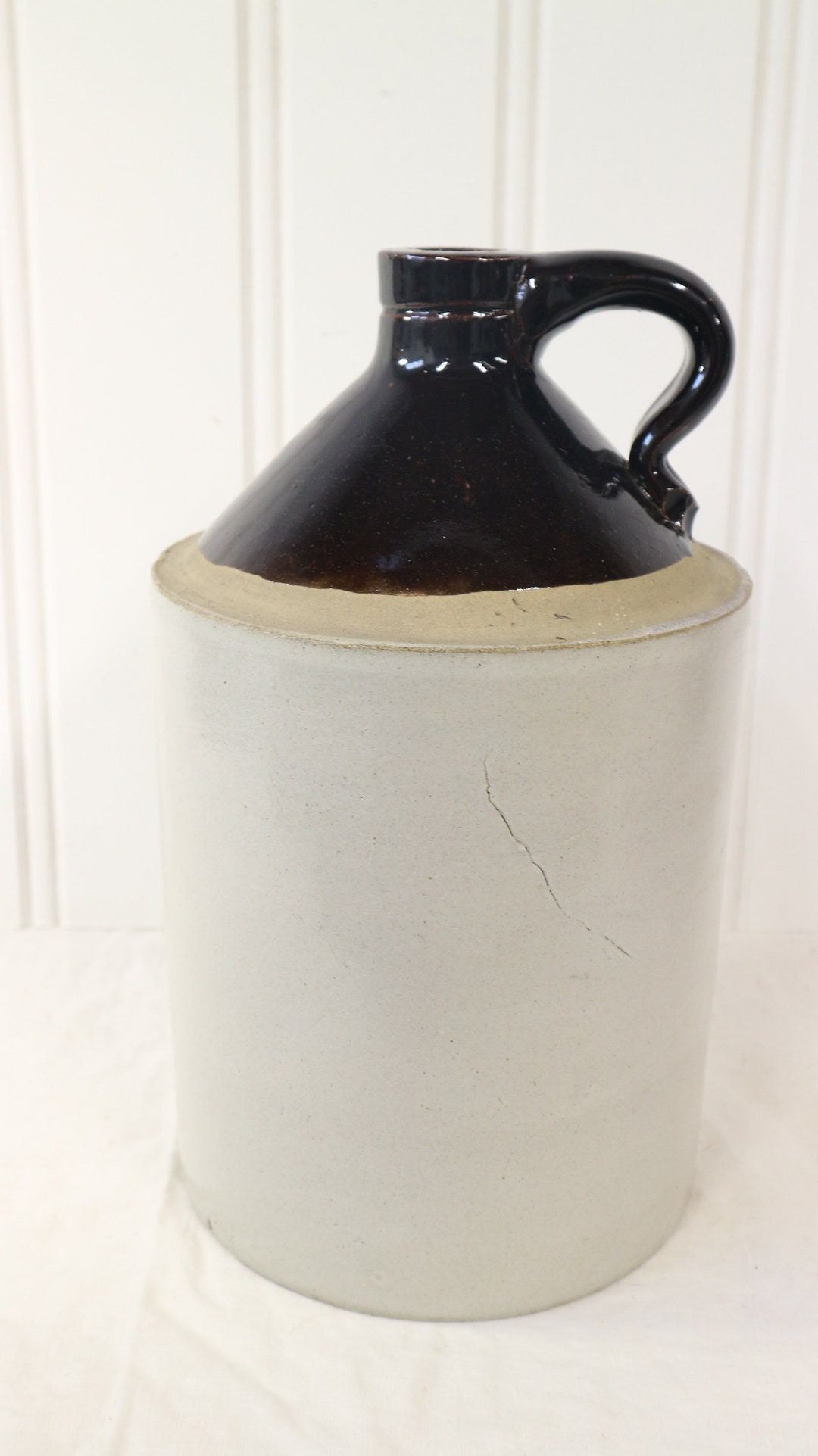 Vintage Stoneware Whisky Jar 1 Gallon - Etsy