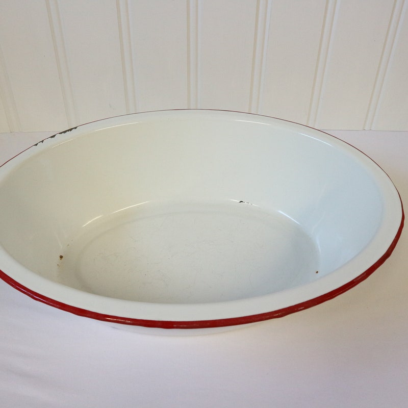 Enamel Wash Basin - Etsy