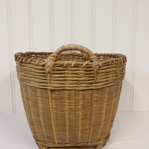 Vintage Basket With Handles - Etsy