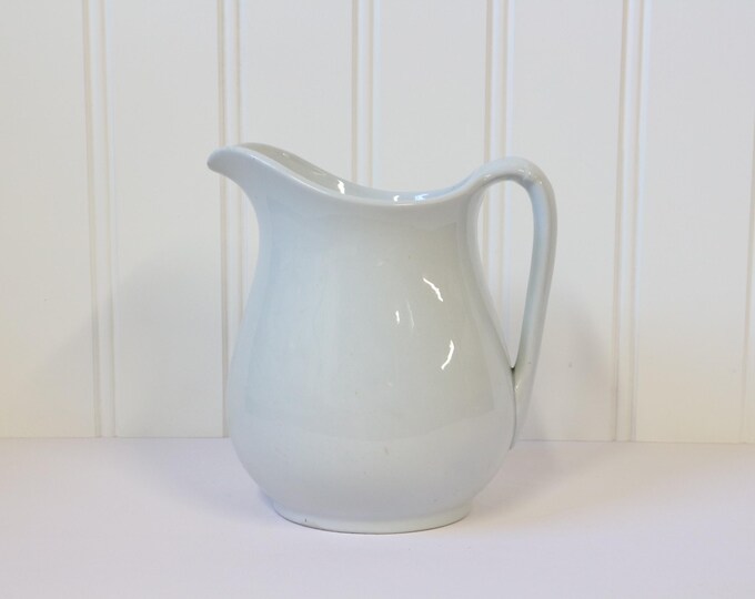 Ironstone China Pitcher - Etsy