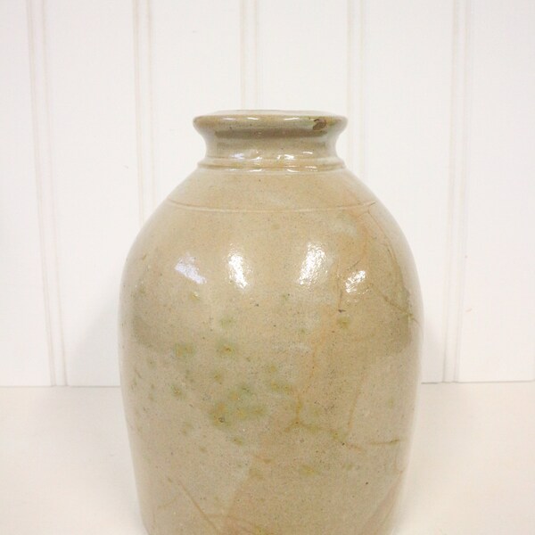 Large Stoneware Jar - Etsy