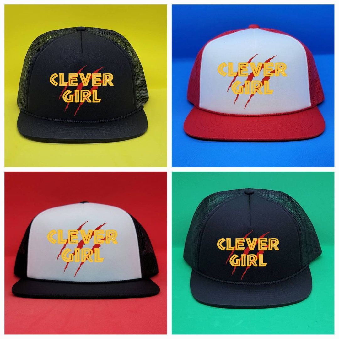 CLEVER GIRL / Jurassic Park Hat - Etsy