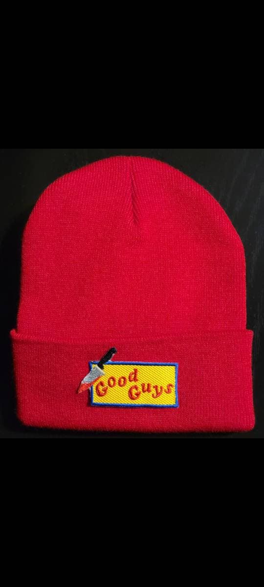 CHUCKY " GOOD GUYS " / Child's Play Beanie / Horror Movie Apparel - Etsy