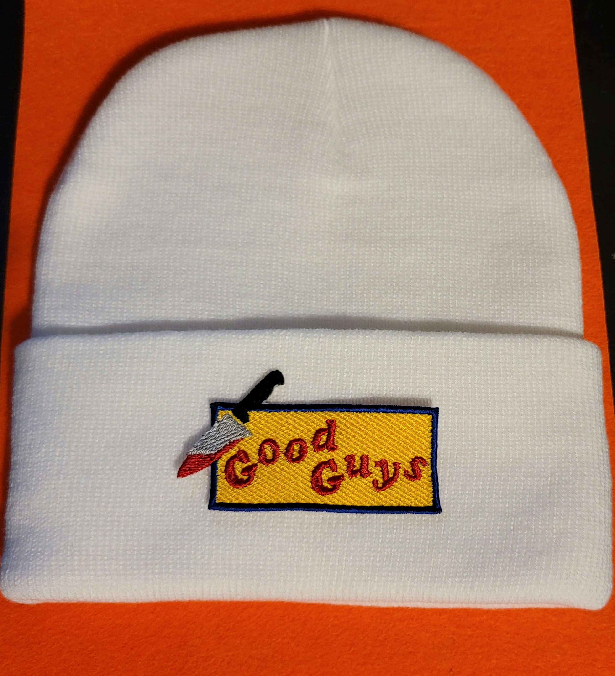 CHUCKY " GOOD GUYS " / Child's Play Beanie / Horror Movie Apparel - Etsy