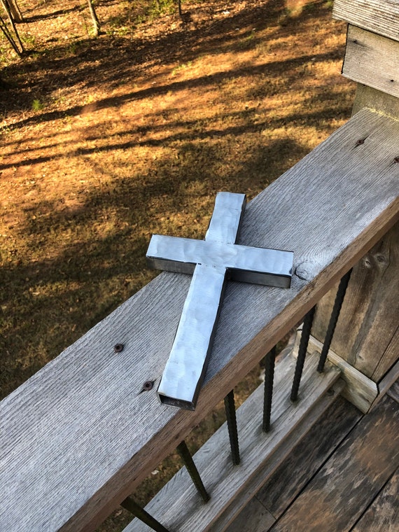 Upcycled 5 Piece Metal Cross - Etsy