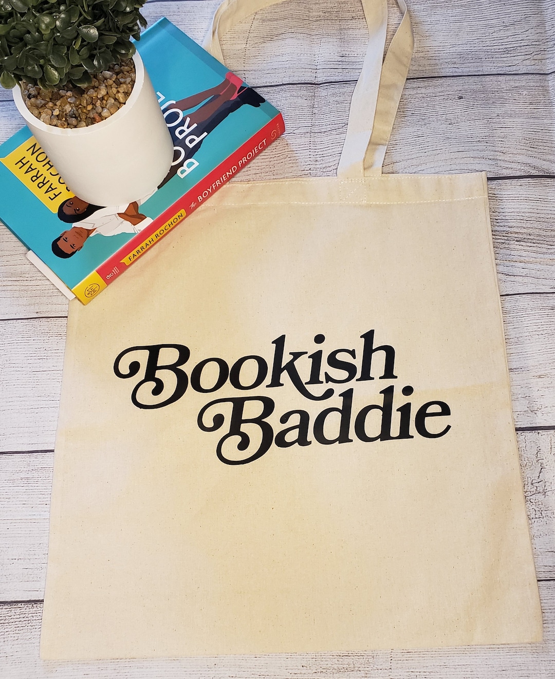Bookish Baddie Tote Bag - Etsy