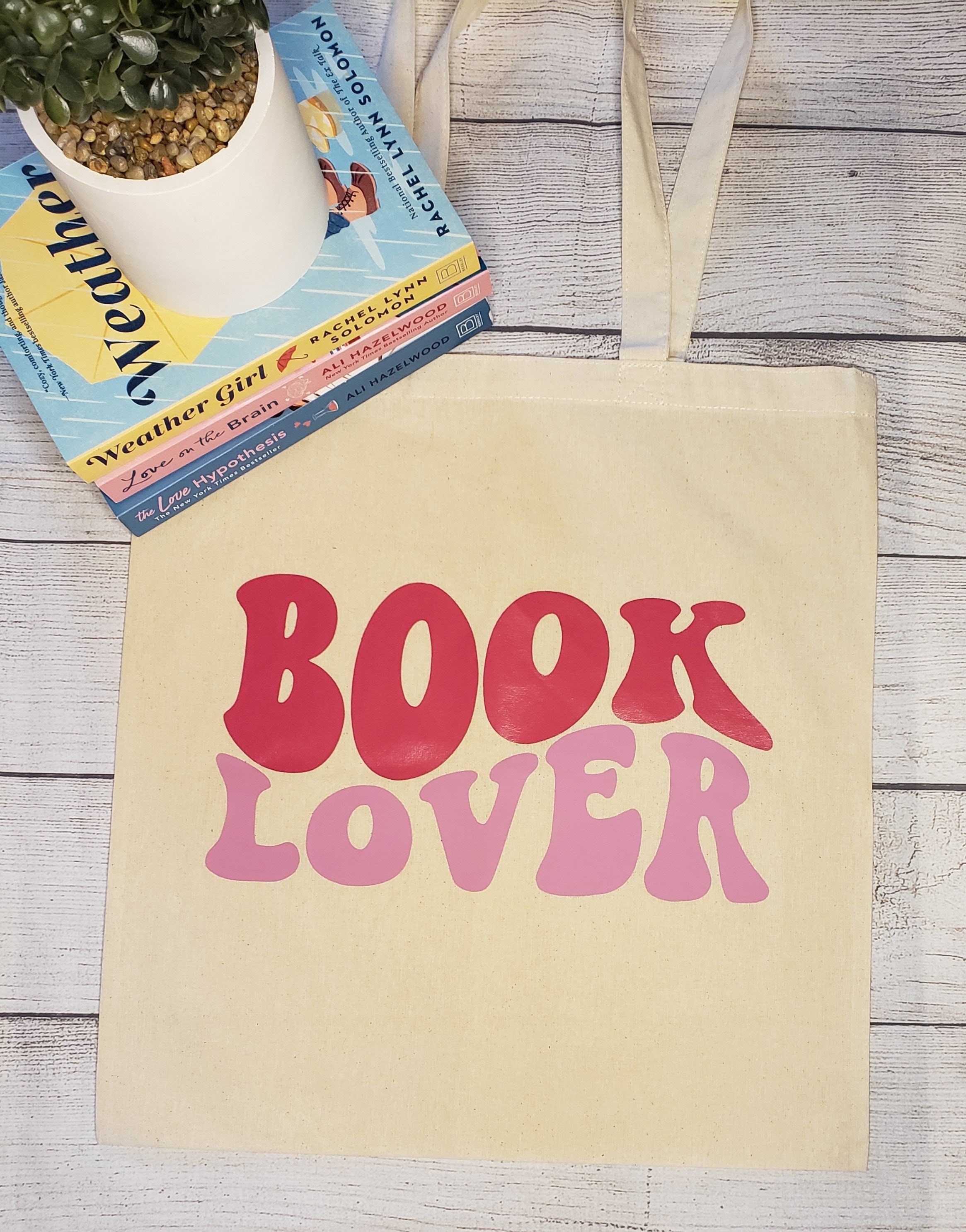 Book Lover Tote Bag - Etsy