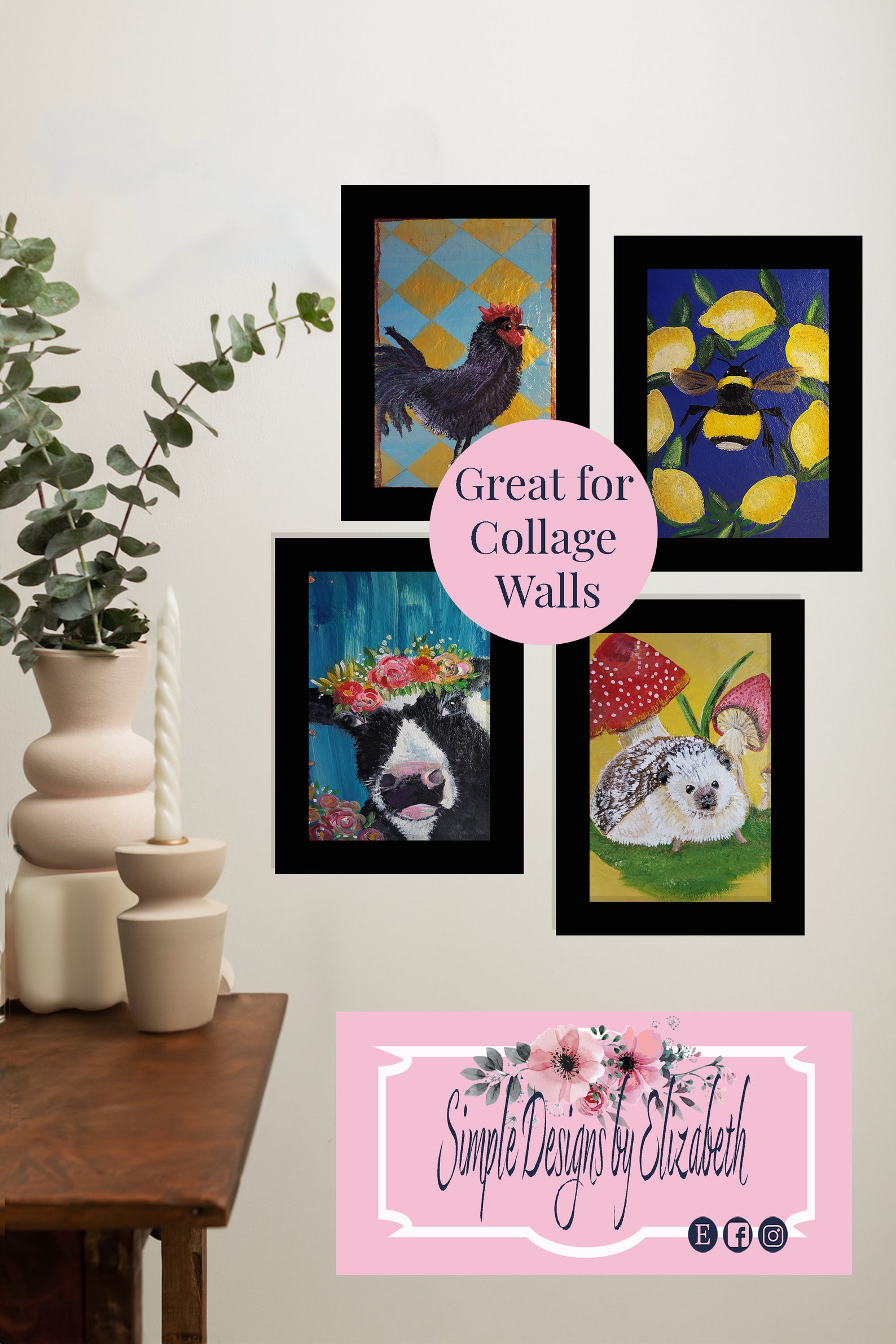 Tails up Skunk - Digital Greeting Card - Print From Home - Woodland ...