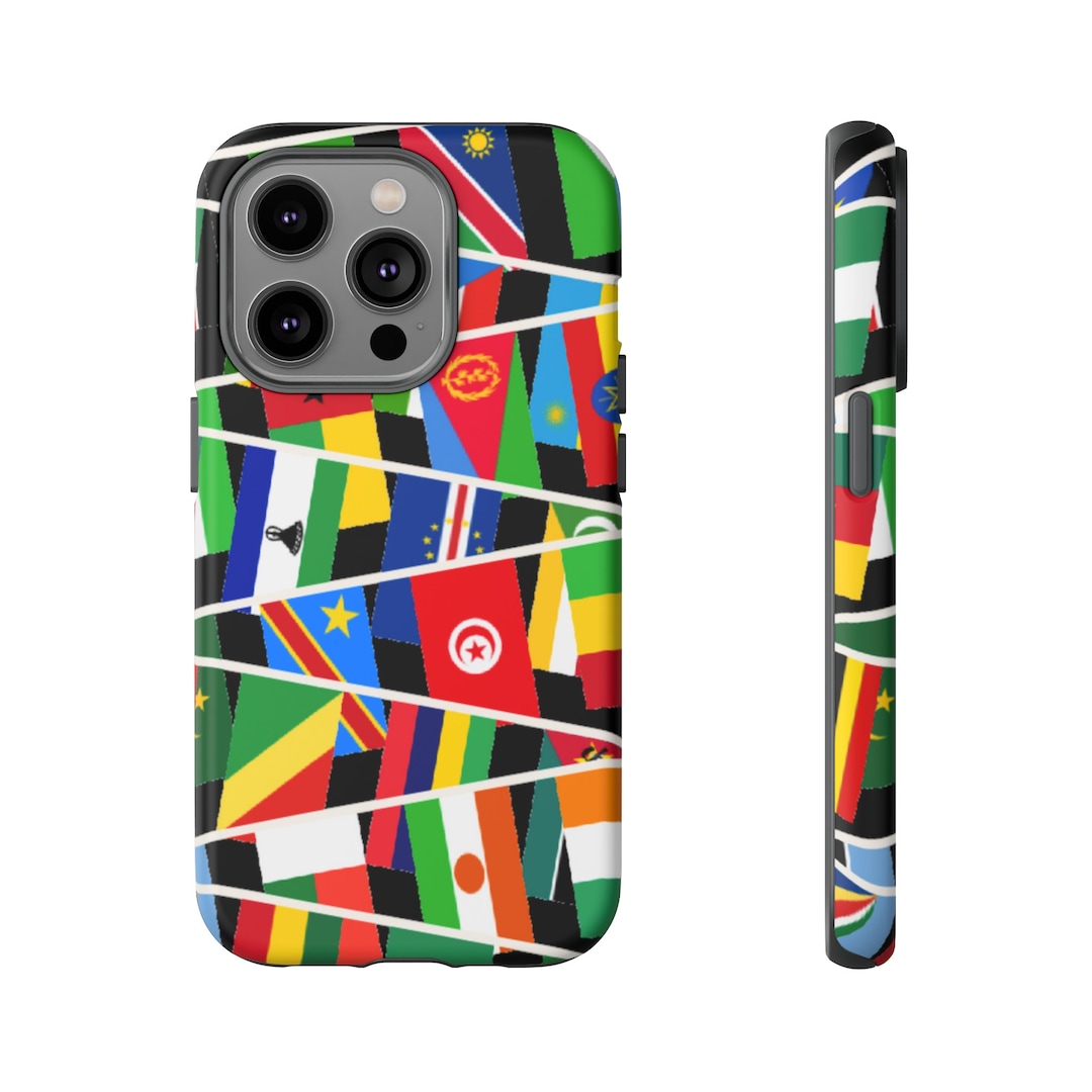 African Flags Phone Case 2, African Decor, Travel Gift Accessories, Iphone, Samsung, Google ...