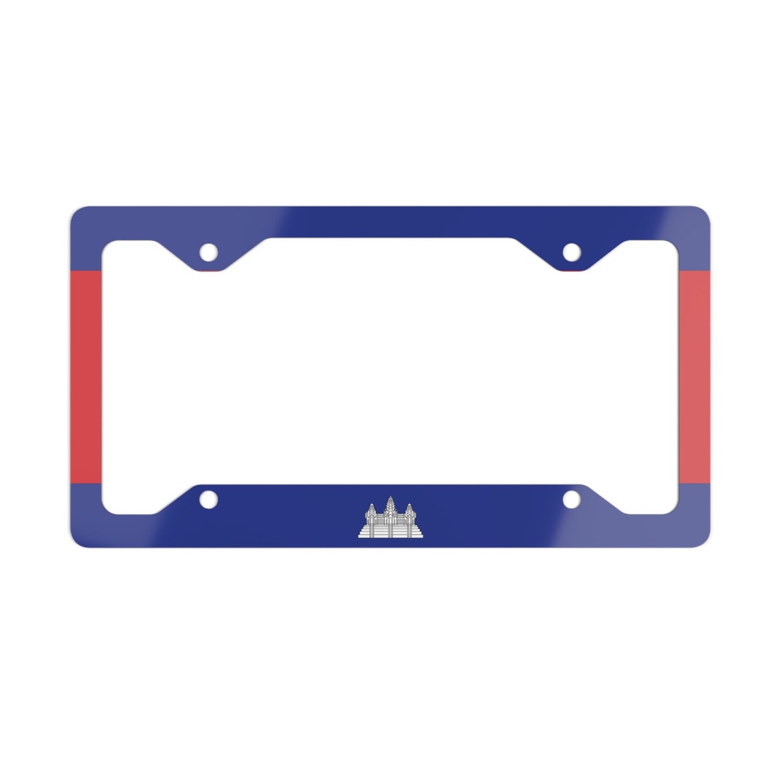 Cambodia License Plate Frame, Khmer Metal License Plate Frame, Cambodia ...