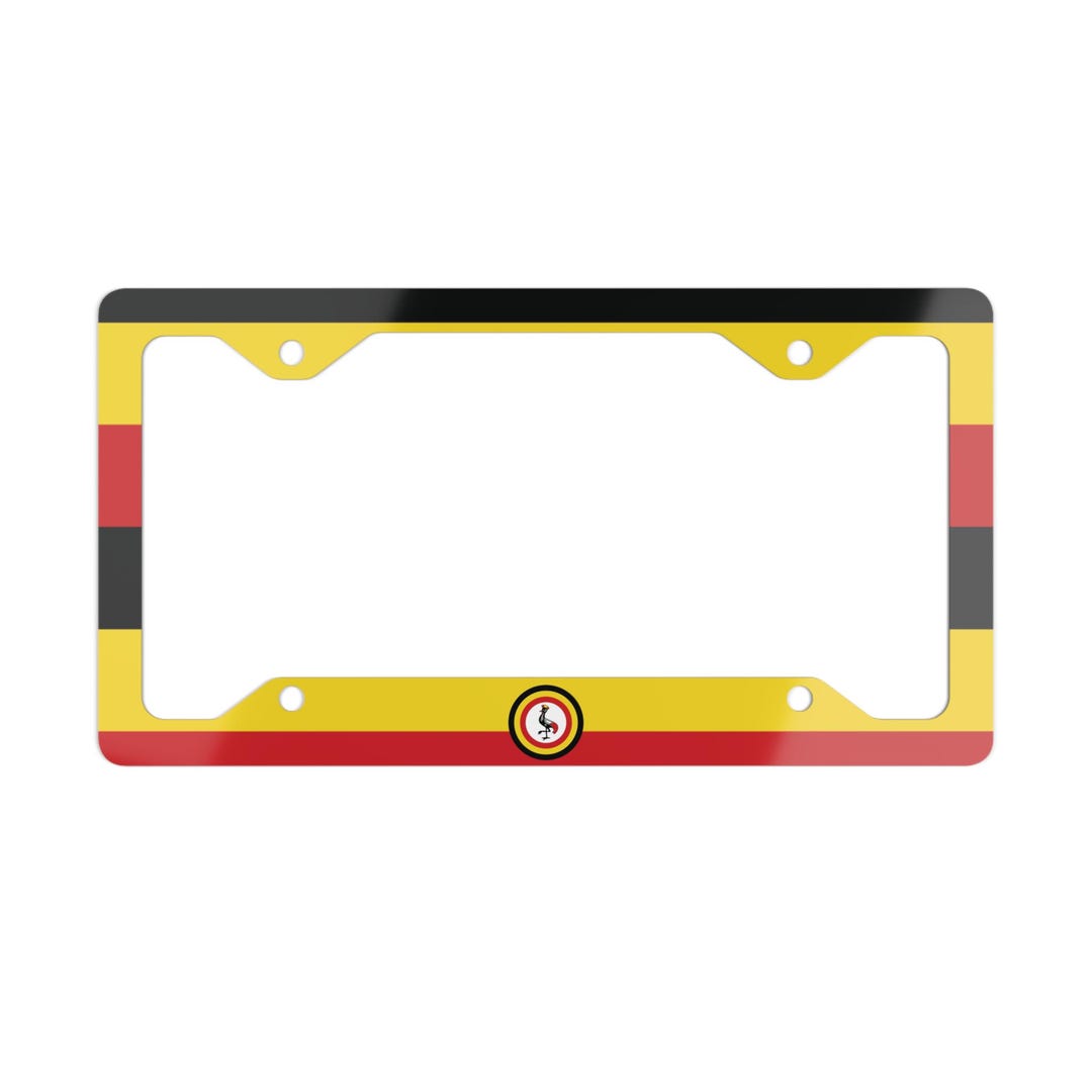 Uganda License Plate Frame, Uganda Metal License Plate Frame, Uganda ...