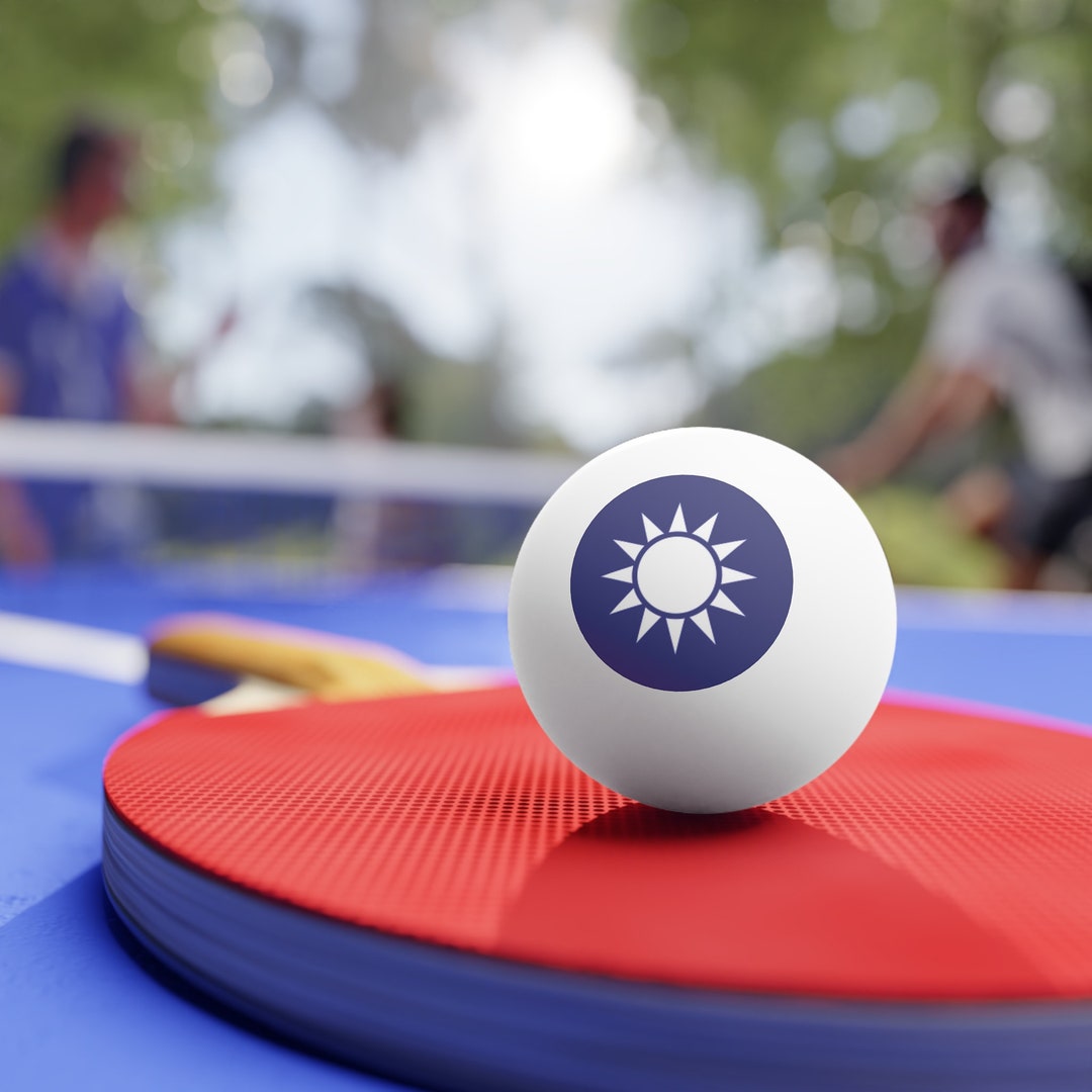 Taiwan Table Tennis Balls (set of 6), Taiwan Ping Pong Balls (6 Pieces ...