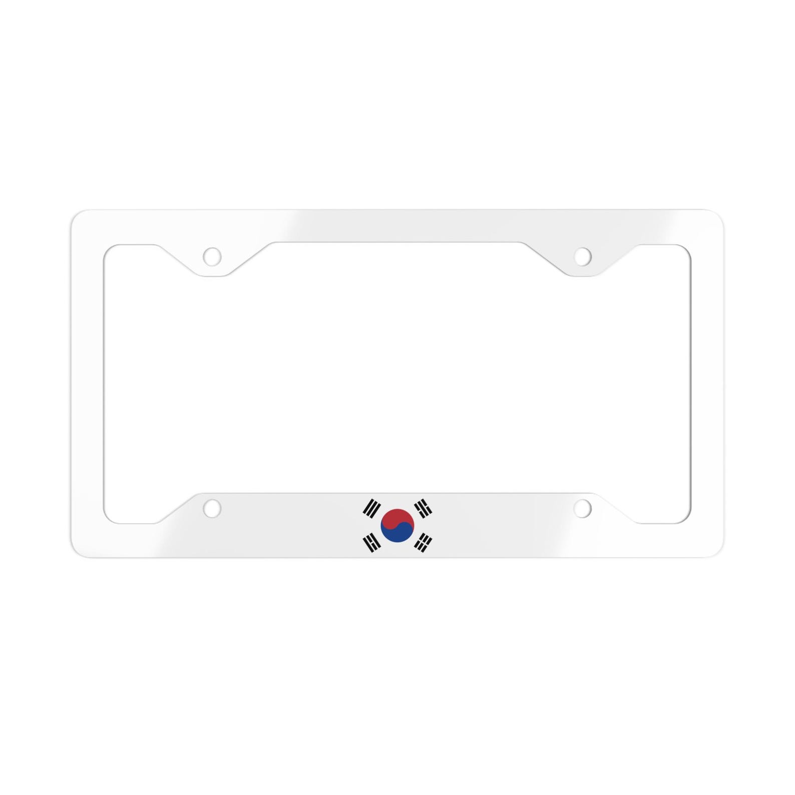 South Korea License Plate Frame, Korea Metal License Plate Frame, South ...