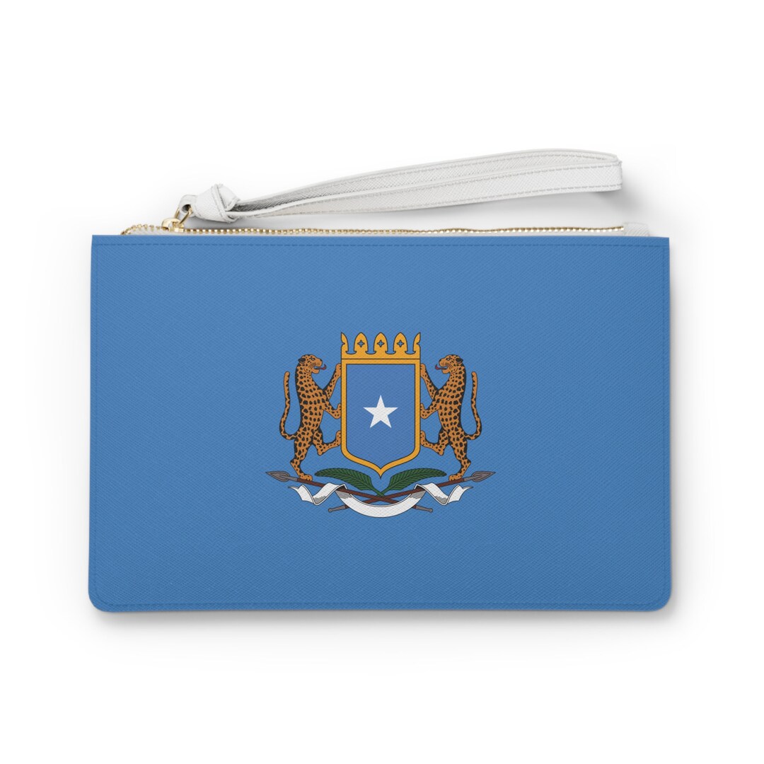 Somalia Clutch Bag, African Clutch Purse, Somalia Coat of Arms, Somali ...