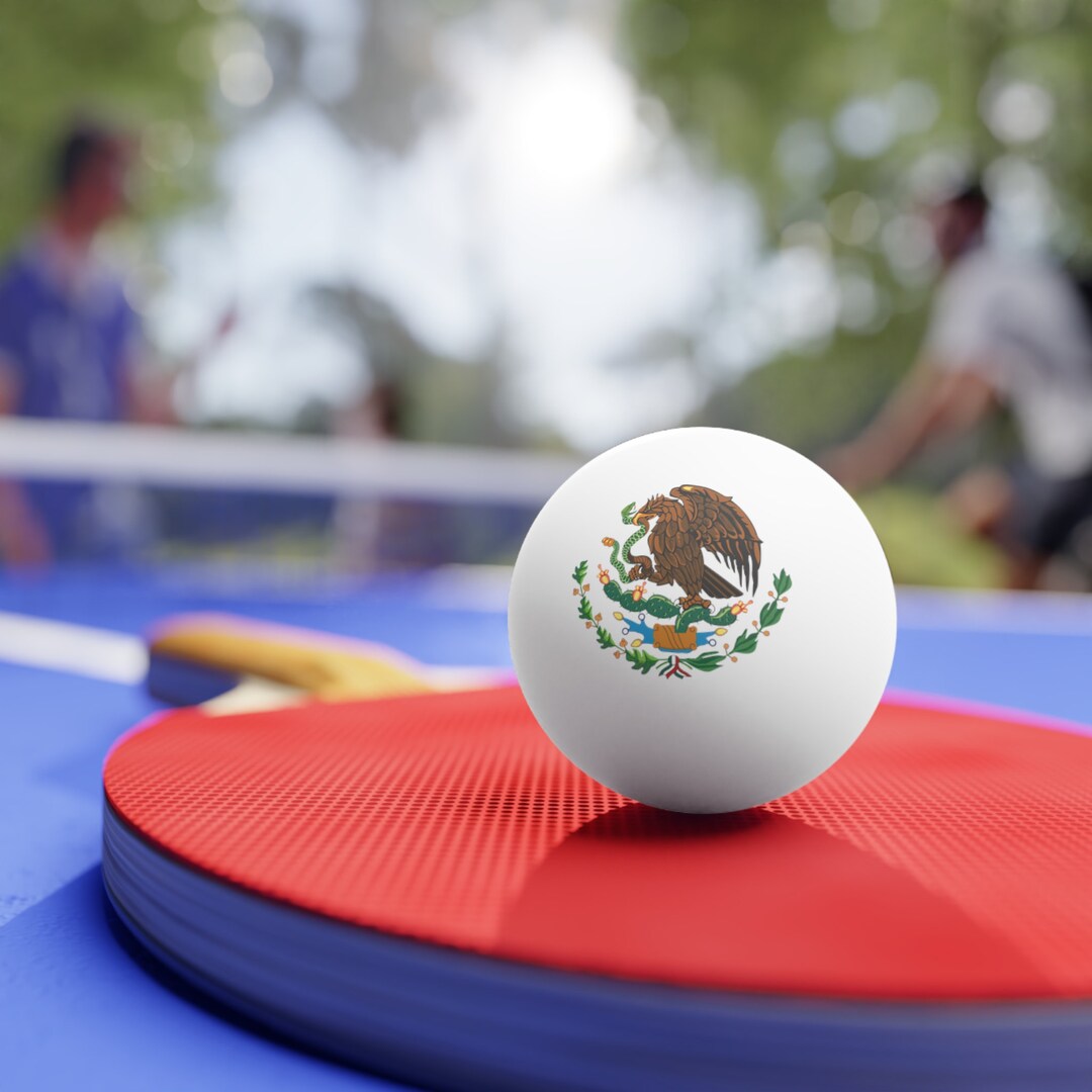 Mexico Table Tennis Balls (set of 6), Mexico Ping Pong Balls (6 Pieces ...