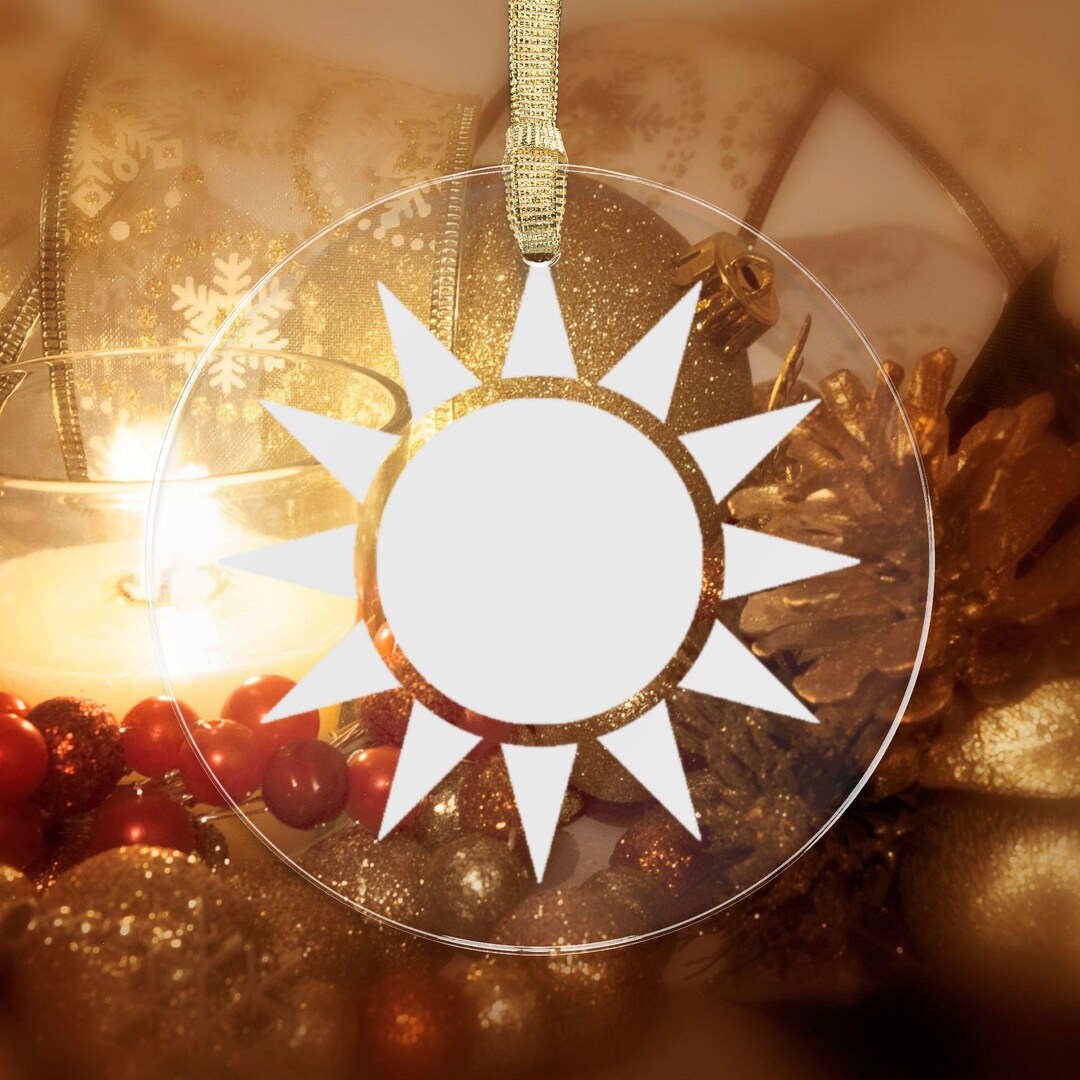 Taiwan Acrylic Ornaments, Taiwan Holiday Ornaments, Asian Holiday Decor ...