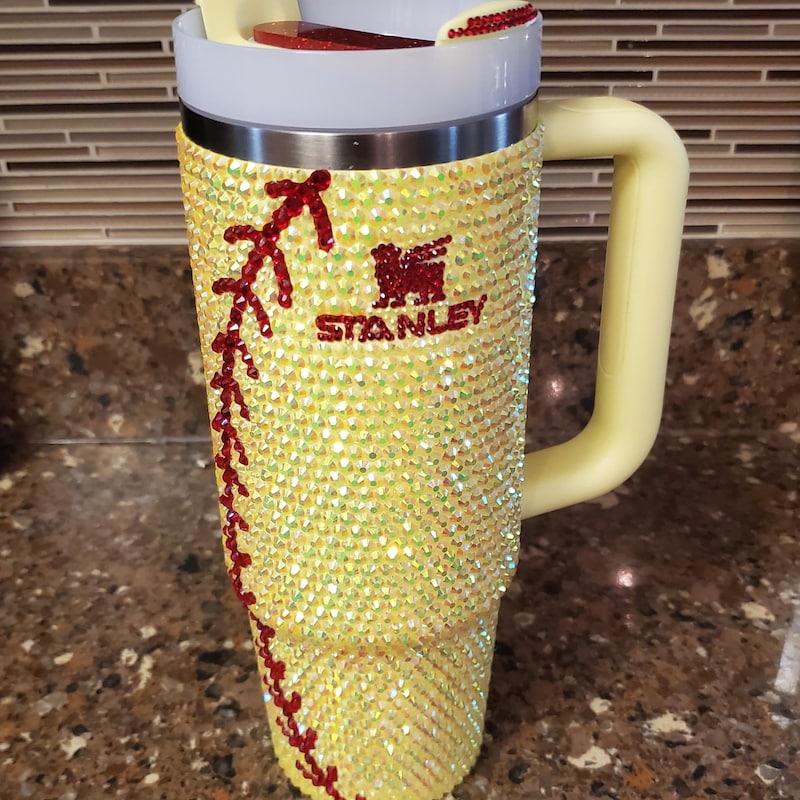 Softball Rhinestone - Etsy