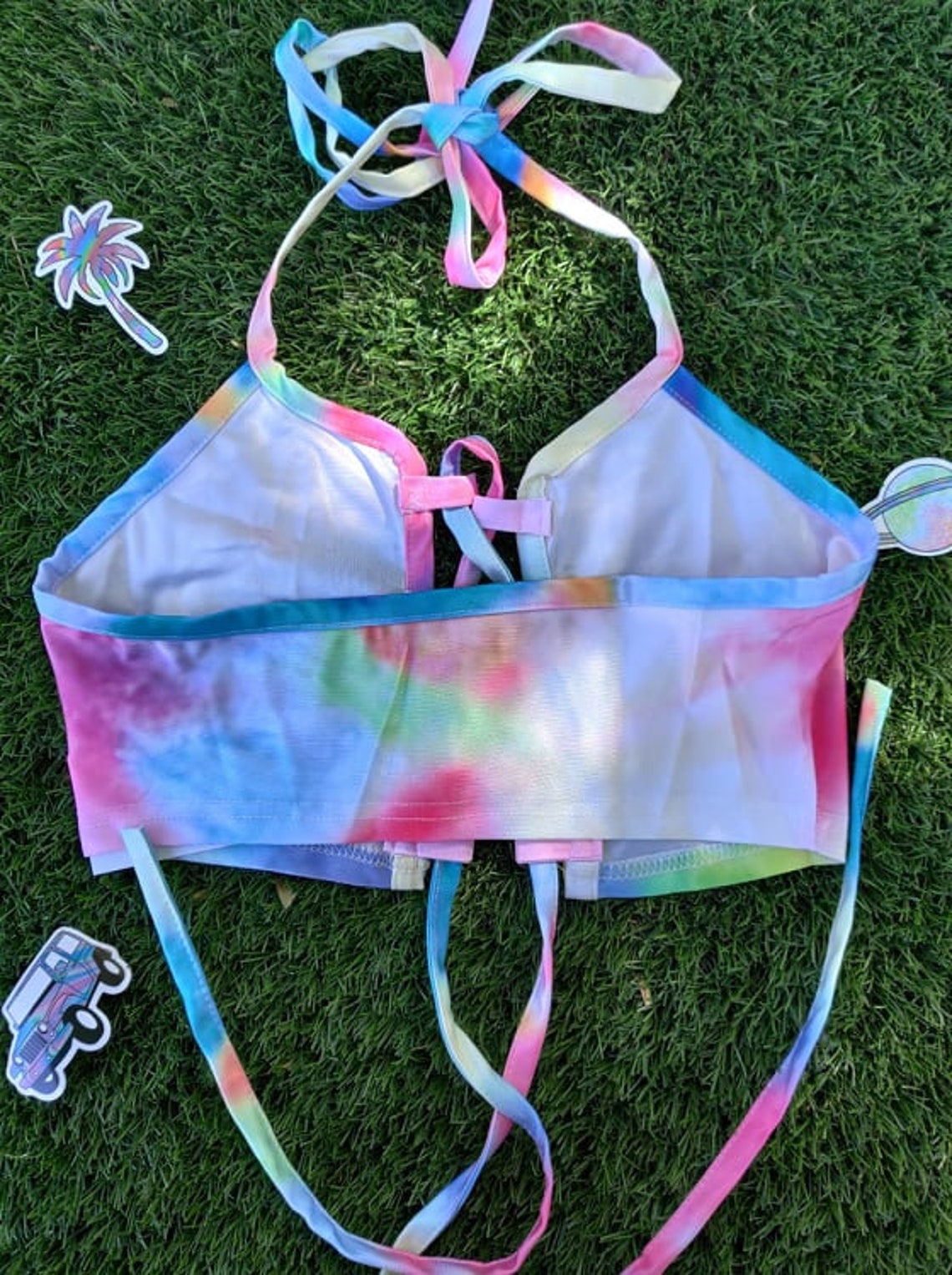 Tie Dye Crop Top. Rave Top. Festival Top. - Etsy