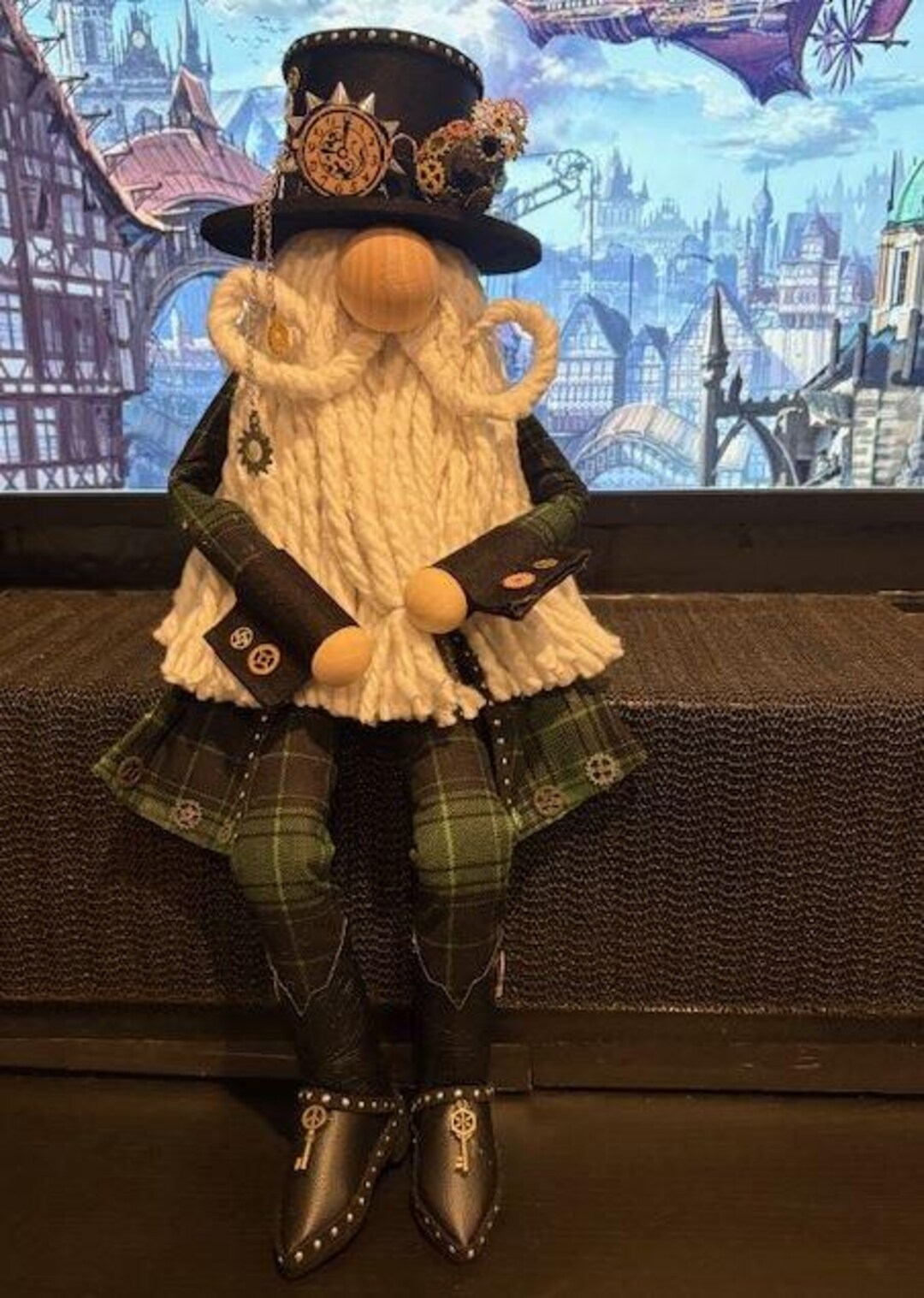 Steampunk Sully Gnome - Etsy
