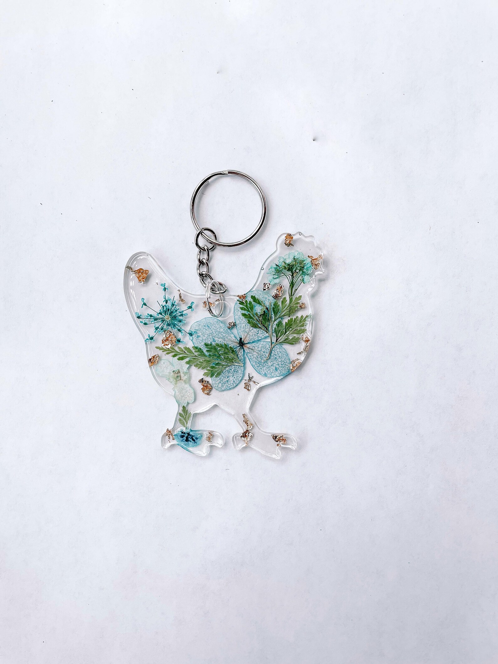 Chicken Keychain Chicken Rooster Gift Idea Cute Gift Farm - Etsy