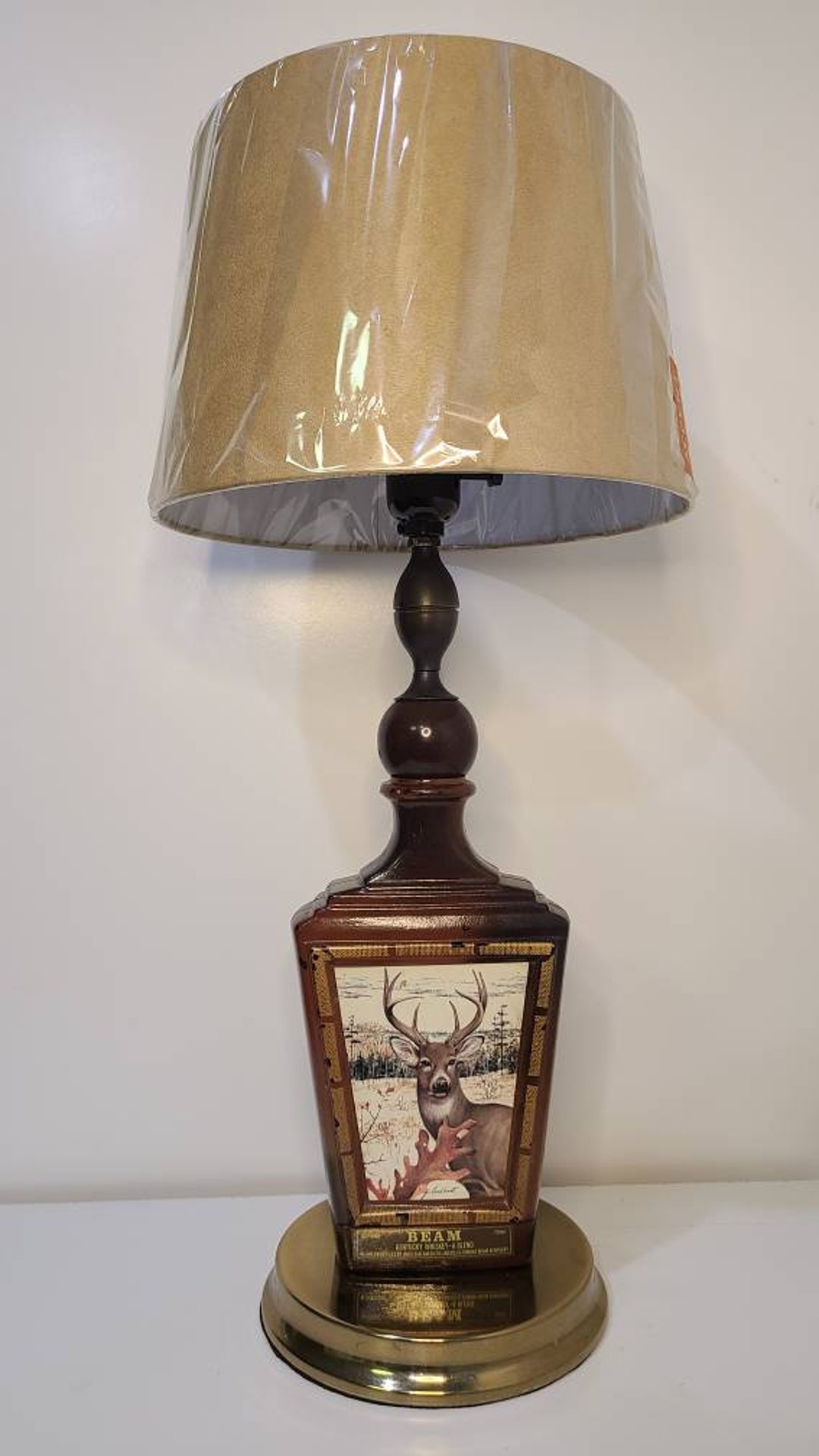 Antique Jim Beam Lamp - Etsy