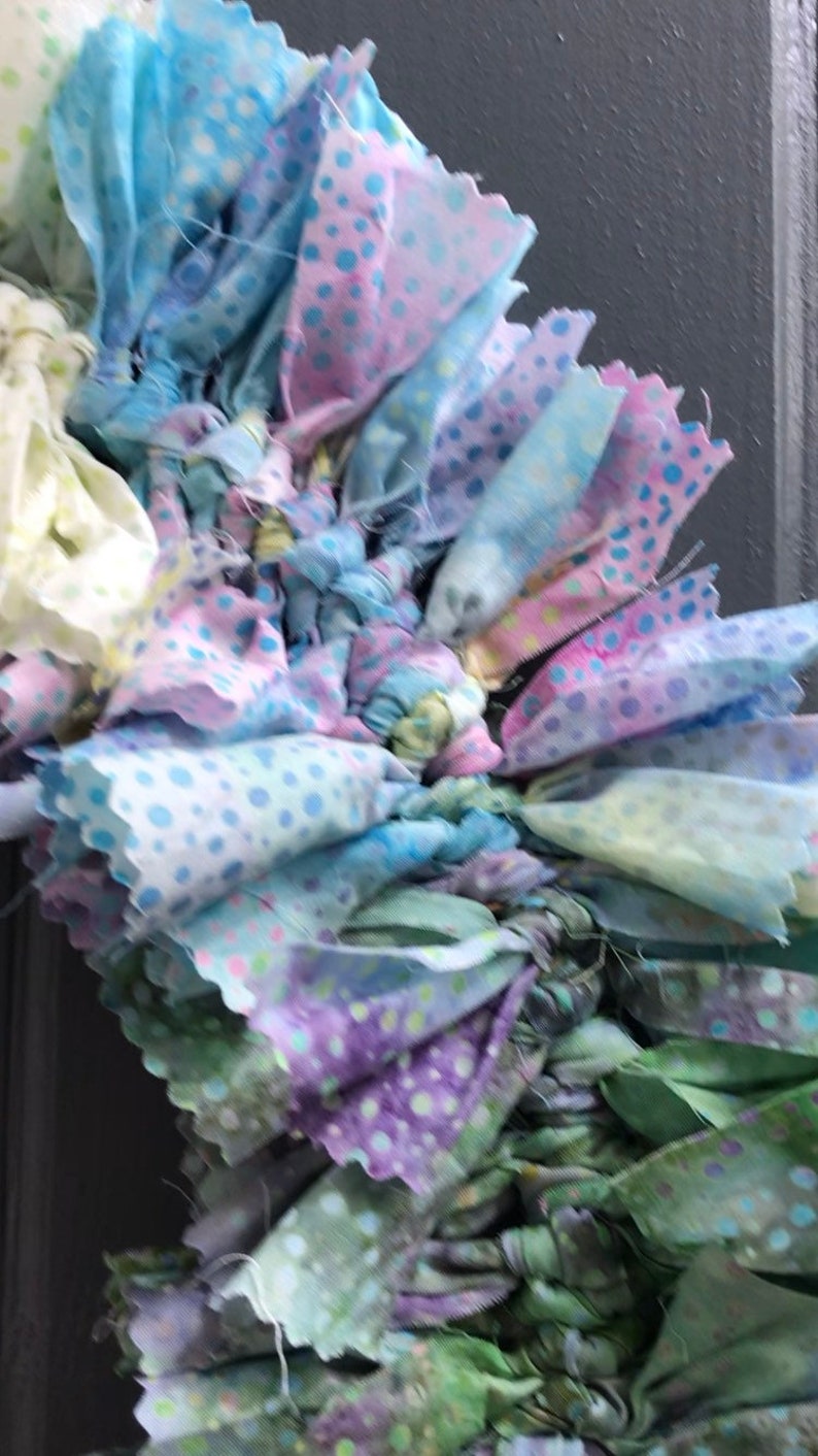 Gay Pride Inspired Door Rag Wreath Home Wall Decoration - Etsy