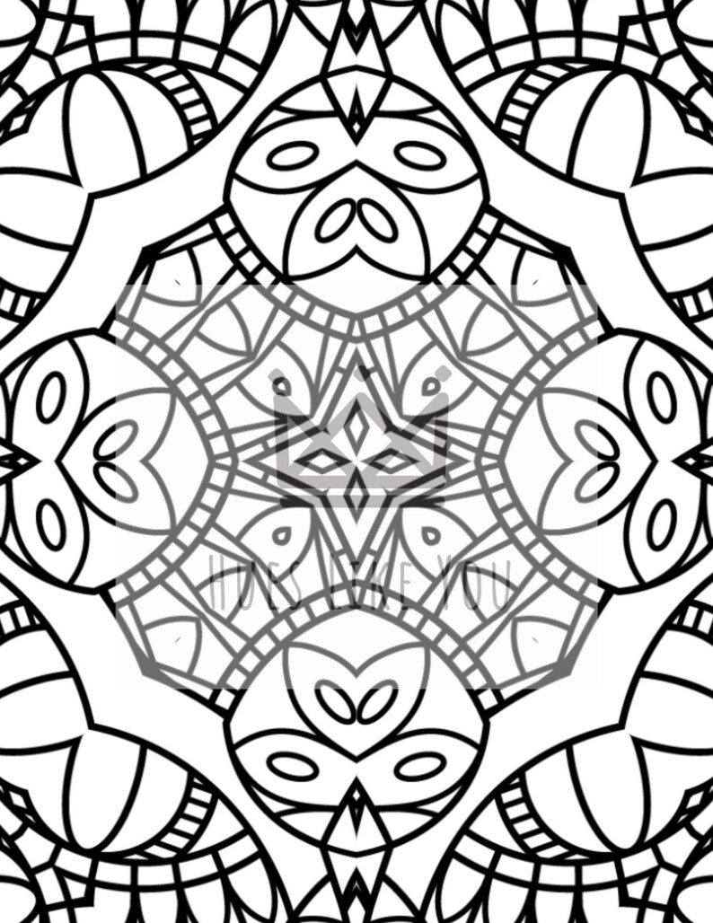 21 Printable Mandala African Queen Coloring Pages, Adult Coloring Book ...