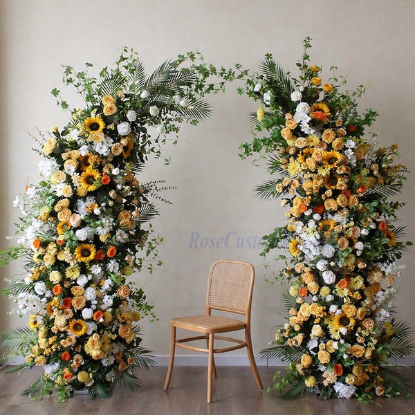 Sunflower Wedding Arch - Etsy