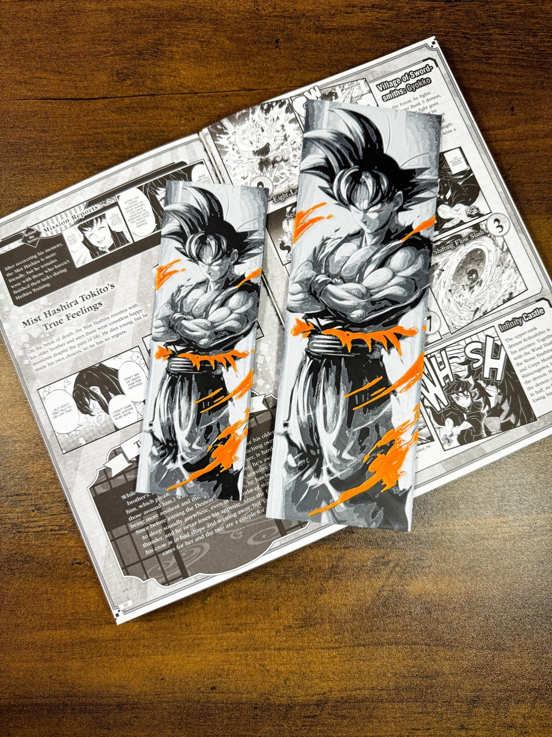Goku | Dragon Ball Bookmark | 3D Printed Anime Page Holder | Bookworm ...