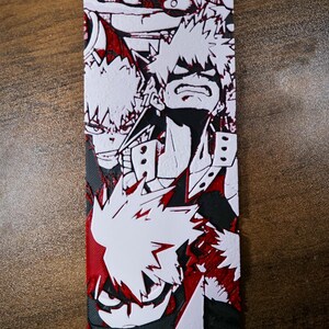 Bakugo Bookmark | My Hero Academia Bookmark | 3D Printed Manga Bookmark ...