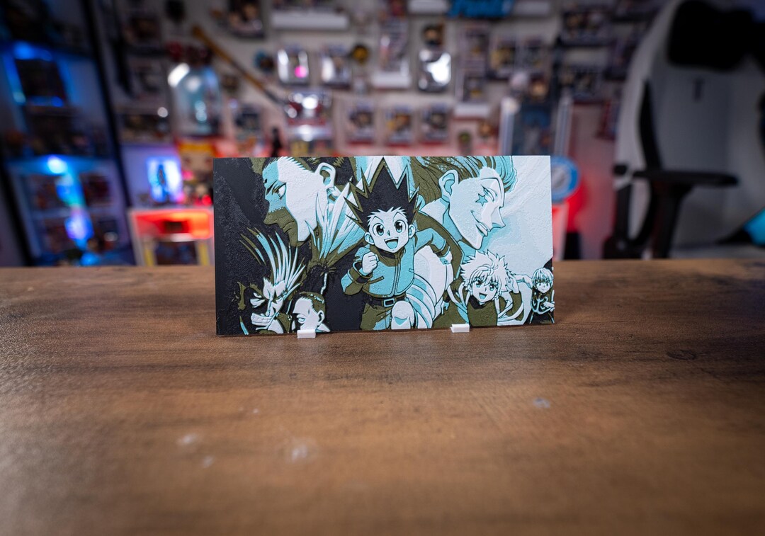 Hunter X Hunter Inspired Wall Art for Anime Lovers to Display - Stand ...