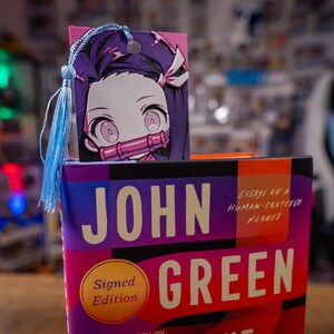 Nezuko Inspired Demon Slayer Book Mark Custom 3D Printed - Etsy