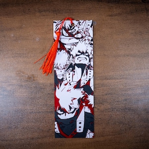 Bakugo Bookmark | My Hero Academia Bookmark | 3D Printed Manga Bookmark ...